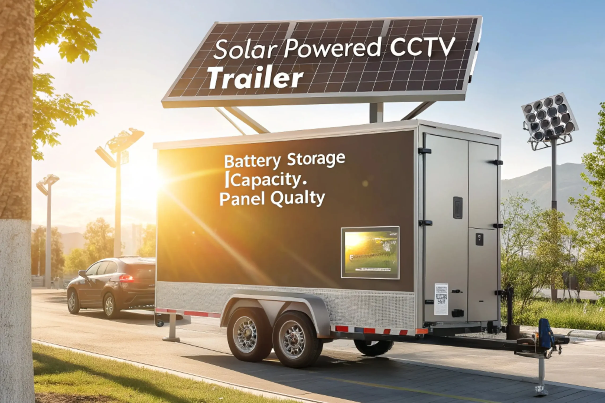 Can solar panels provide stable, all-weather power for CCTV equipment ...