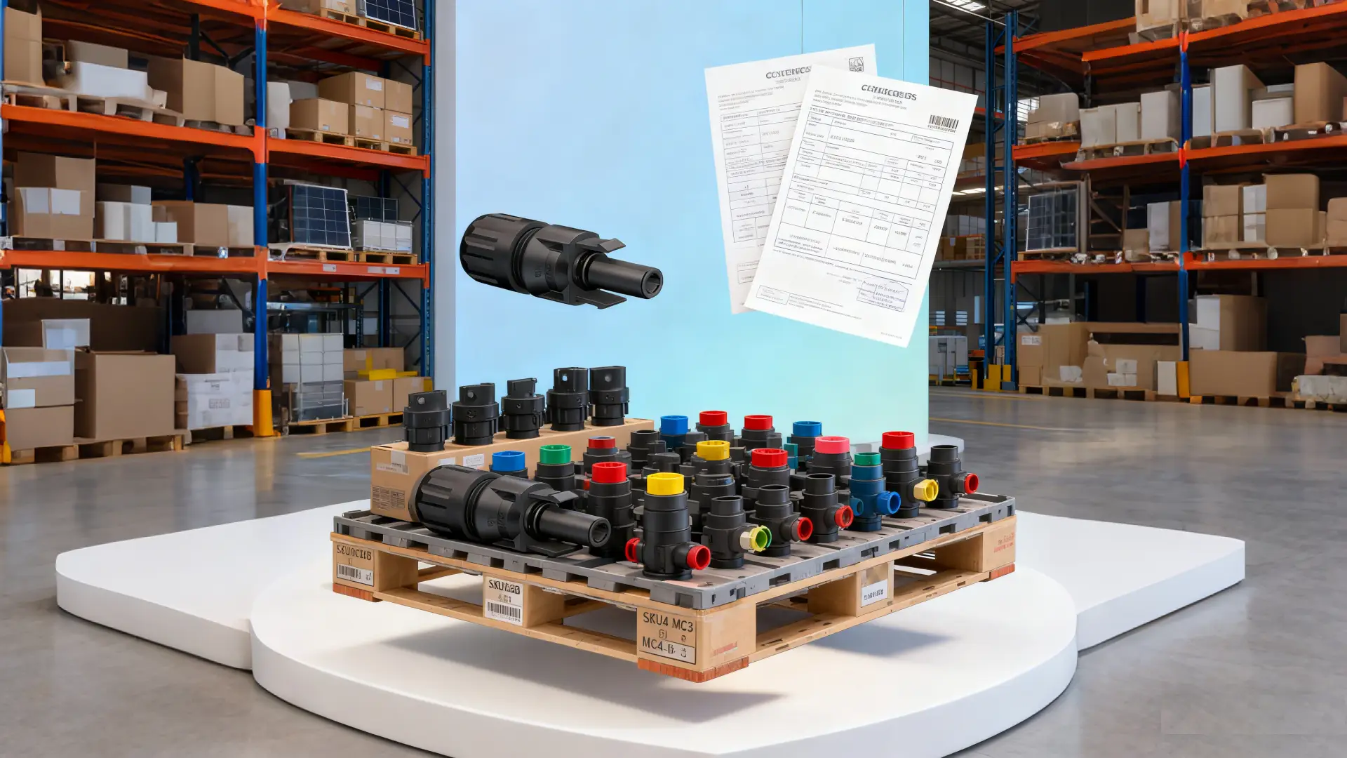 Can I mix different PV connector models in the same shipment when ...
